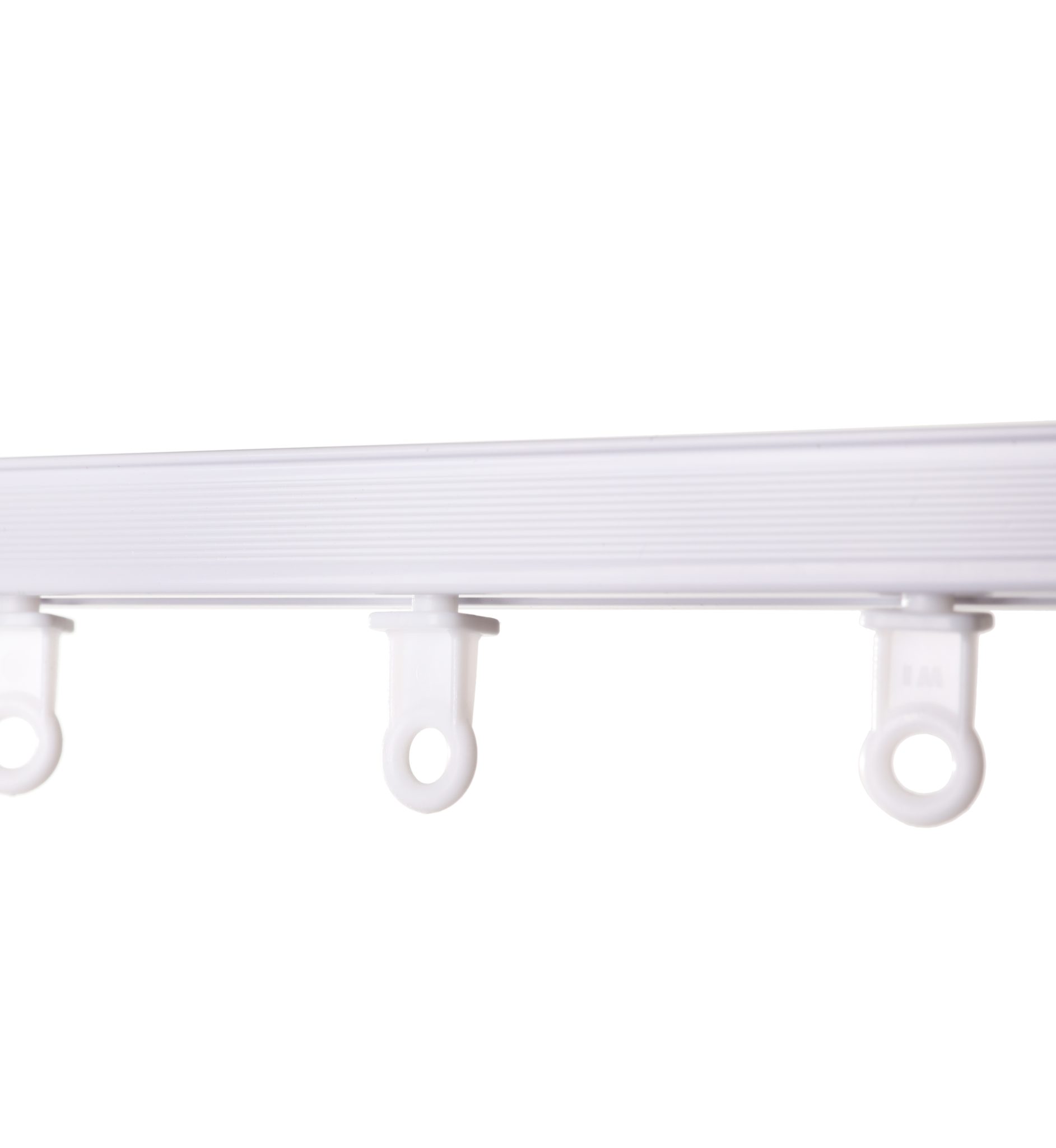 2800mm White Venice S-Fold Curtain Track - Smart Home Products